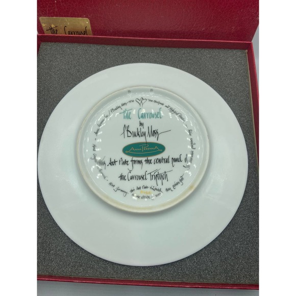 P, Buckley Moss | Accents | Anna Perenna Limited Edition Carousel Plate ...